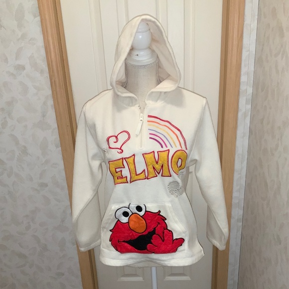 Sesame Street | Tops | Vintage Sesame Street Elmo Hoodie | Poshmark
